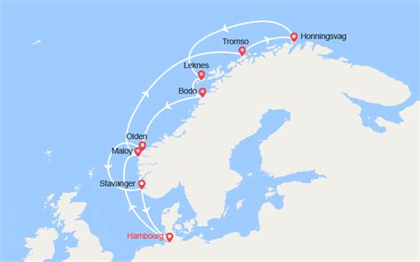 Croisière Fjords de Norvège Cap Nord Iles Lofoten avec Costa