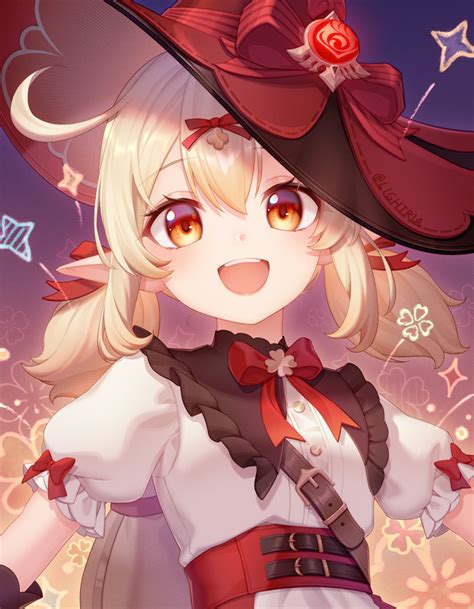 Klee And Klee Genshin Impact Drawn By Lightria Danbooru