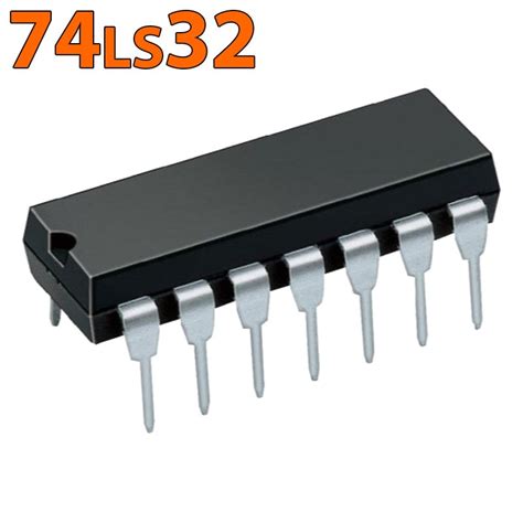 74LS32 4 Puertas OR Dos Entradas Logicas TTL Circuito Integrado 7432