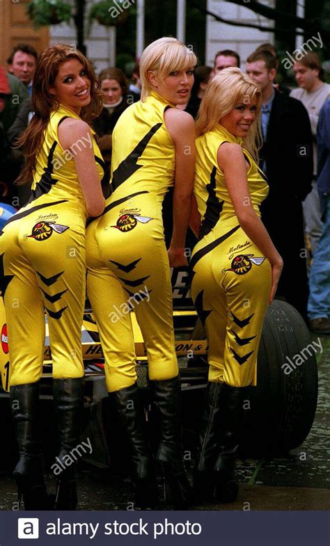 Johnny On Twitter Melinda Messenger Was The Perfect Grid Girl Beautiful Blonde Big Tits