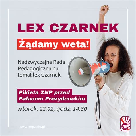 Pikieta Znp Nadzwyczajna Rada Pedagogiczna Nt Lex Czarnek Znp Znp