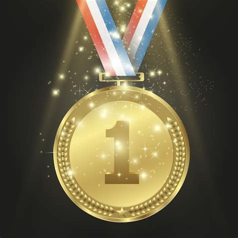 Conjunto de ouro bronze e prata medalhas de prêmio isoladas em fundo