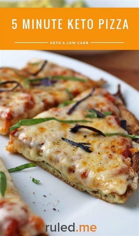 Keto Pizza Recipe Only Minutes To Prepare Net Carbs Recipe