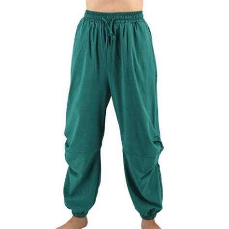 Tuphregyow Men S Drawstring Cotton Linen Elastic Comfy Pants Solid