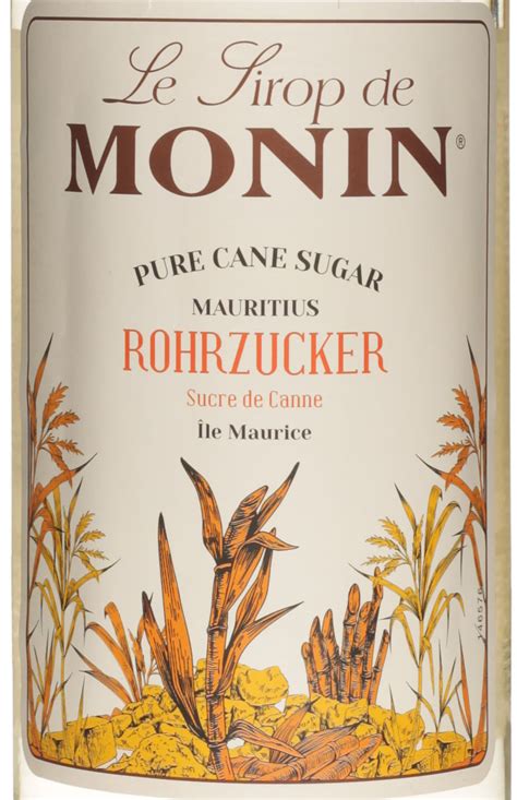 Monin Weißer Rohrzucker Sirup jetzt kaufen