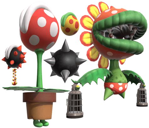 File Piranha Plant Ssbu Model Png Super Mario Wiki The Mario