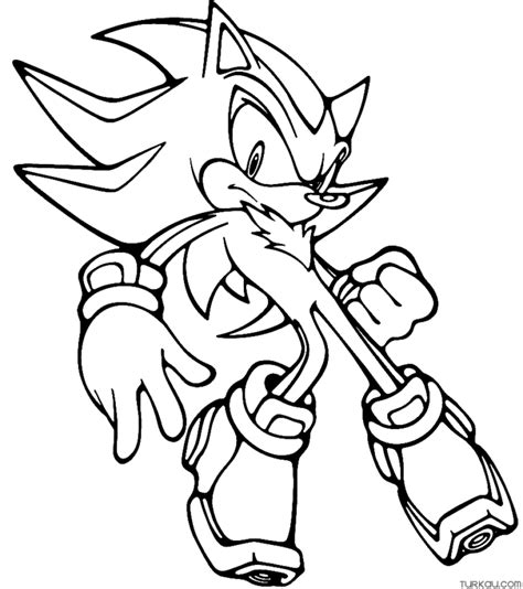 Super Silver Sonic Coloring Page Turkau The Best Porn Website