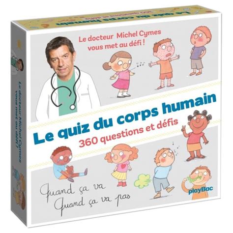 Le Quiz Du Corps Humain Playbac Ludessimo Jeux De Soci T Jeux
