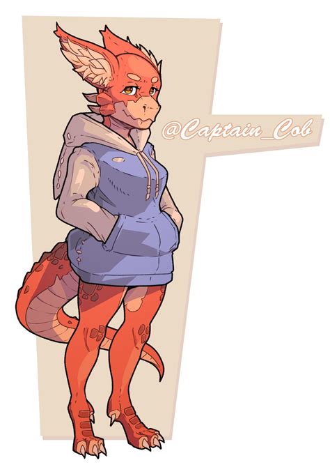 Safe Artist Captain Cob Fictional Species Kobold Reptile