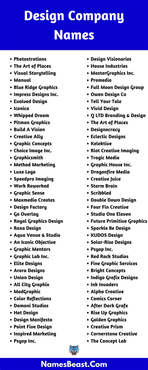 Generic Business Name Ideas For Llc