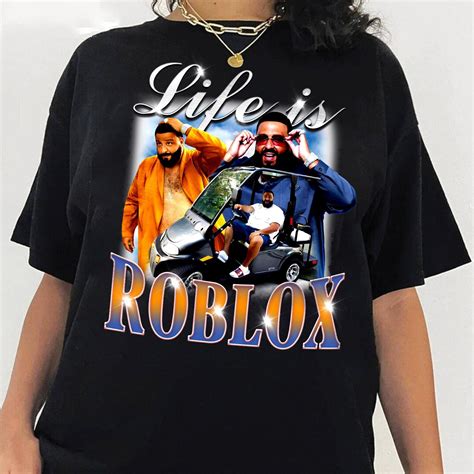 Life Is Roblox Shirt DJ Khaled T Shirt DJ Khaled Life Is Etsy
