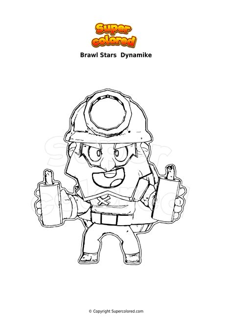 Brawl Stars Coloring Images