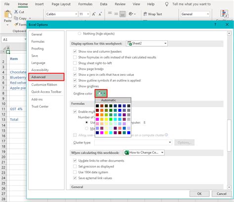 How To Change Border Color In Excel 3 Easy Ways