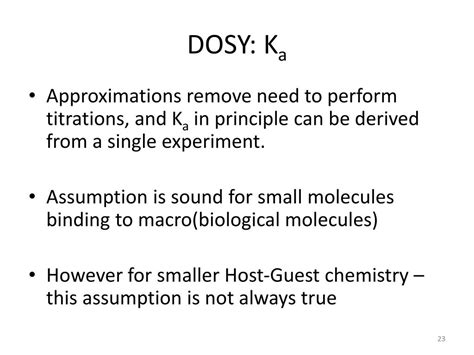 PPT Diffusion Ordered Spectroscopy PowerPoint Presentation Free