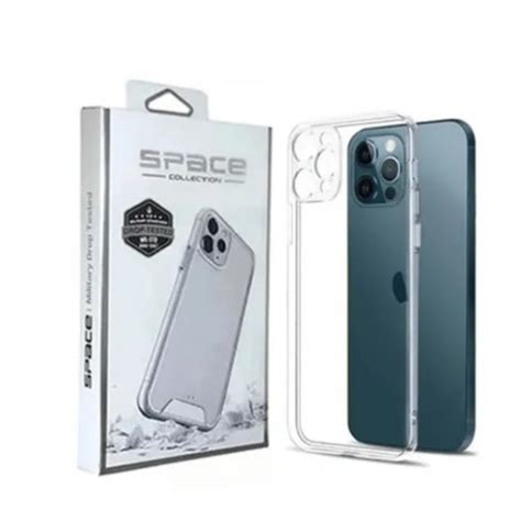Capa SPACE Case iPhone 13 Colection Clear Ultra Resistência Híbrida