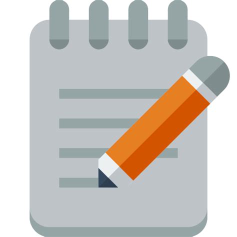 Notepad Icon Png Free Icons Library