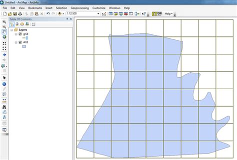 Membuat Vektor Grid Pada Arcgis Menggunakan Et Geowizards Citragis