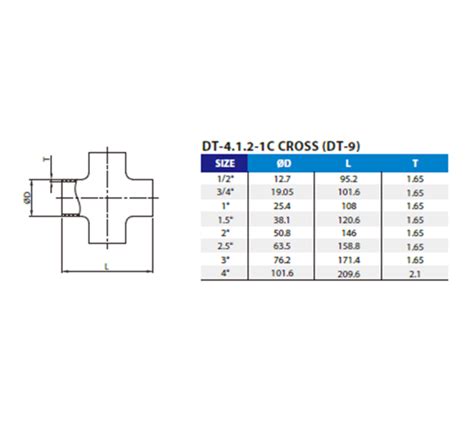 Cse Bpe Cross Tee Dt Mega Valve Fitting Pte Ltd