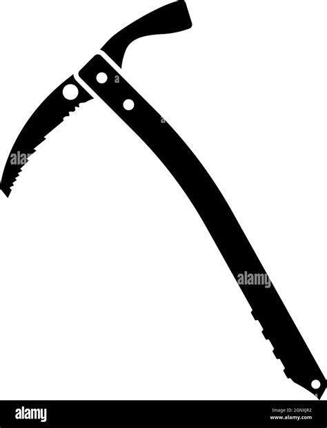 Ice Axe Icon Stock Vector Image Art Alamy