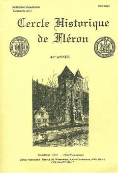 2001 4 Cercle Historique de Fléron Flip PDF AnyFlip