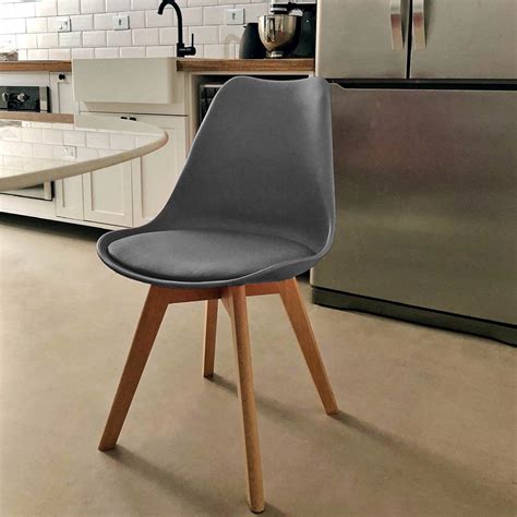 Kit 4 Cadeiras Leda Saarinen PP Empório Tiffany MadeiraMadeira