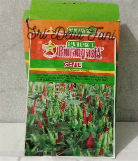BENIH Cabe Rawit GENIE ISI 10 GRAM BINTANG ASIA Lazada Indonesia