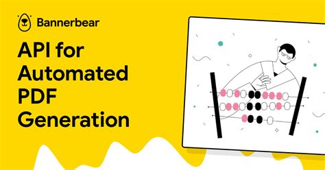 api for automated pdf generation bannerbear