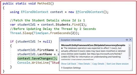 timestamp attribute in entity framework core ef core dot net tutorials