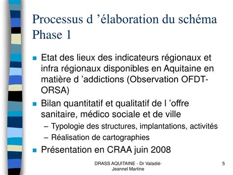 PPT Schéma régional d addictologie d Aquitaine et mise en œuvre du