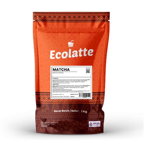 Jual Ecolatte Matcha Bubuk Minuman Kekinian Powder Drink Shopee Indonesia