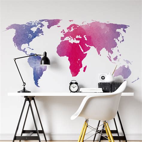Vinilos Decorativos Planisferio Mapa Viajes Acurela 120cm Porn Sex