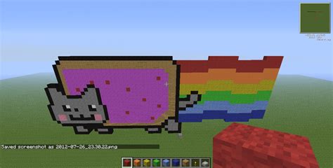 Nyan Cat Minecraft Map