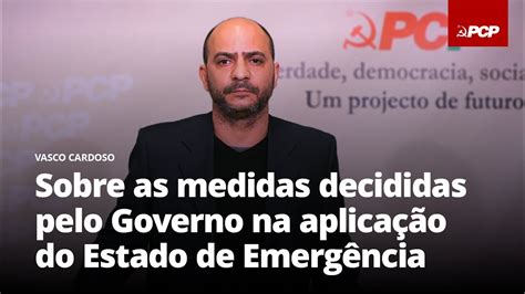 Vasco Cardoso Sobre as conclusões do Conselho de Ministros YouTube