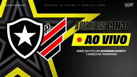 AO VIVO Botafogo x Athletico PR 28ª Rodada Brasileirão YouTube