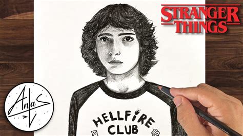 How To Draw Mike Wheeler Stranger Things Drawing Tutorial YouTube