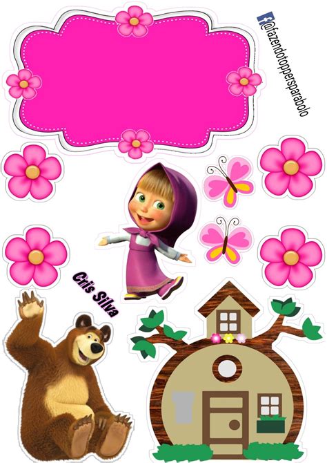 Bolo Masha E O Urso Ideias Lindas Para Voc Se Inspirar