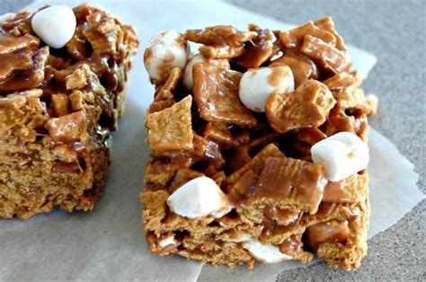 Golden Graham S Mores Bars Recipe Just A Pinch Recipes