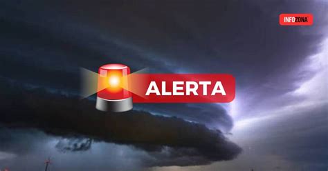 Rige alerta naranja por tormentas severas vientos y posible caída de