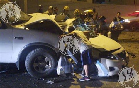 Accidente automovilístico deja un hombre y dos mujeres lesionados