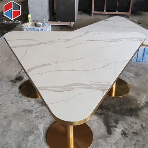 Triangle Dining Table Marble Table Granite Table Stone Table