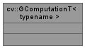 OpenCV Cv GComputationT Class Template Reference