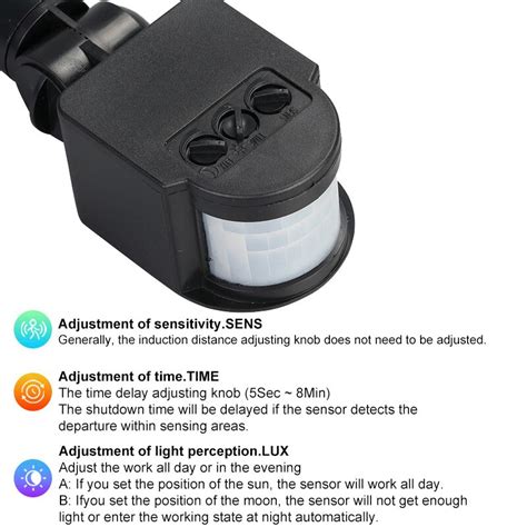 Led Licht Automatische Infrarood Pir Beweging Dete Vicedeal