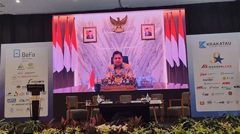 Menko Airlangga Sebut Pembangunan Kawasan Industri Berkelanjutan