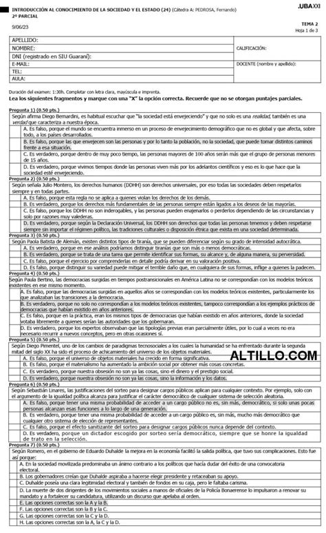 Parcial B Sociedad Y Estado Uba Xxi