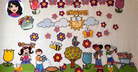 Kit Primavera Painel Decorativo Atividades E Lembrancinhas