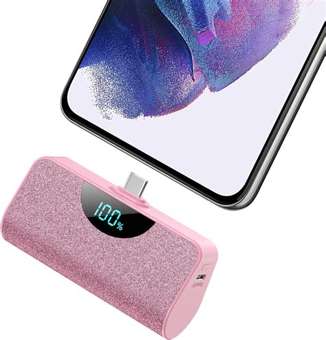Feob Power Bank USB C 5000mAh 15W PD 3 0A Fast Charging Portable