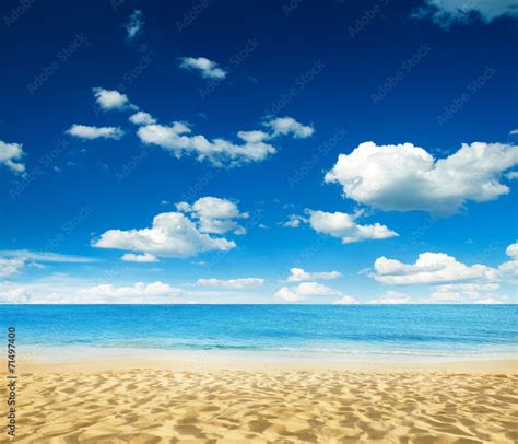 Fototapeta morze niebo pejzaż słońce plaża Dekowizja pl