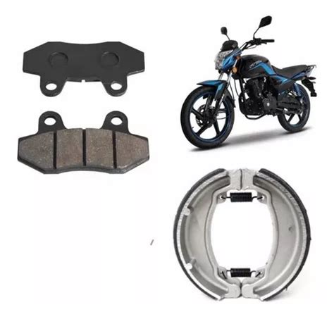 Balatas Delanteras Y Traseras Ft180ts Italika Envío gratis