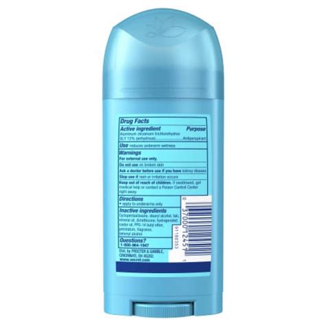 Secret Wide Solid Powder Fresh Antiperspirant And Deodorant 2 7 Oz