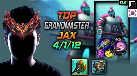 Grandmaster Jax Top Vs Kennen Kr